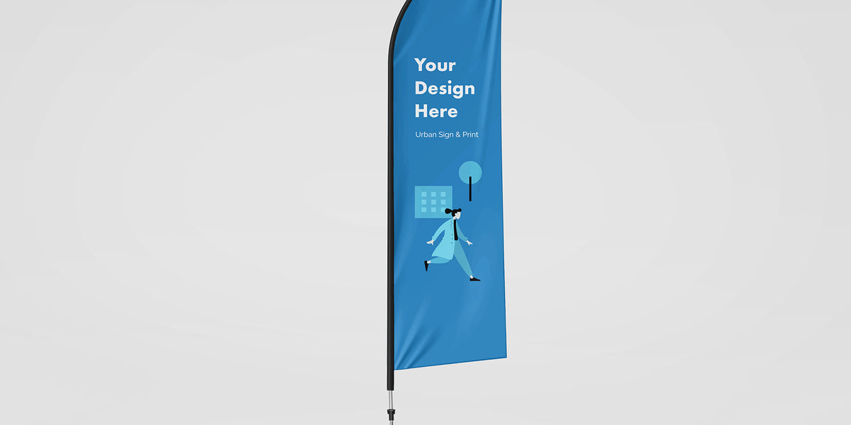 Feather Flag Banners - best price | Urban Sign and Print