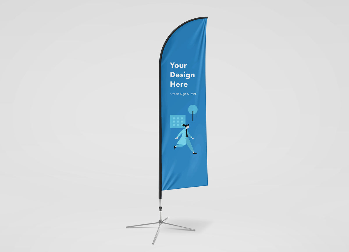 Feather Flag Banners - best price | Urban Sign and Print